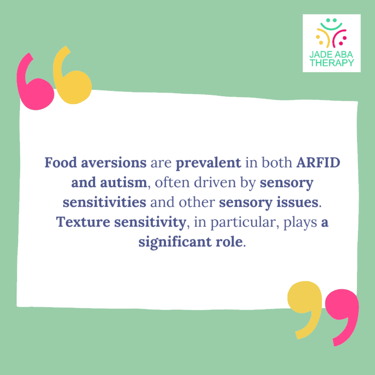 Avoidant Restrictive Food Intake Disorder - JADE ABA