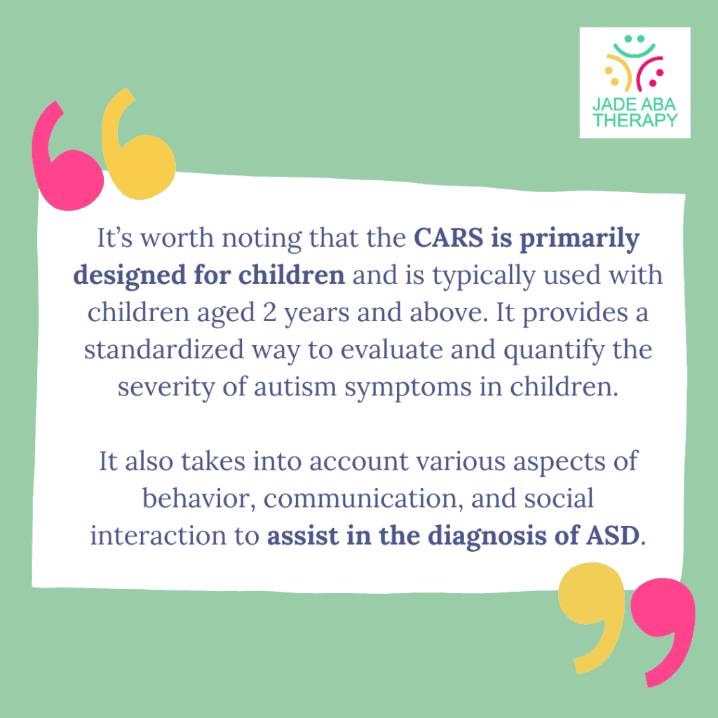 What is the Autism Scale? - JADE ABA