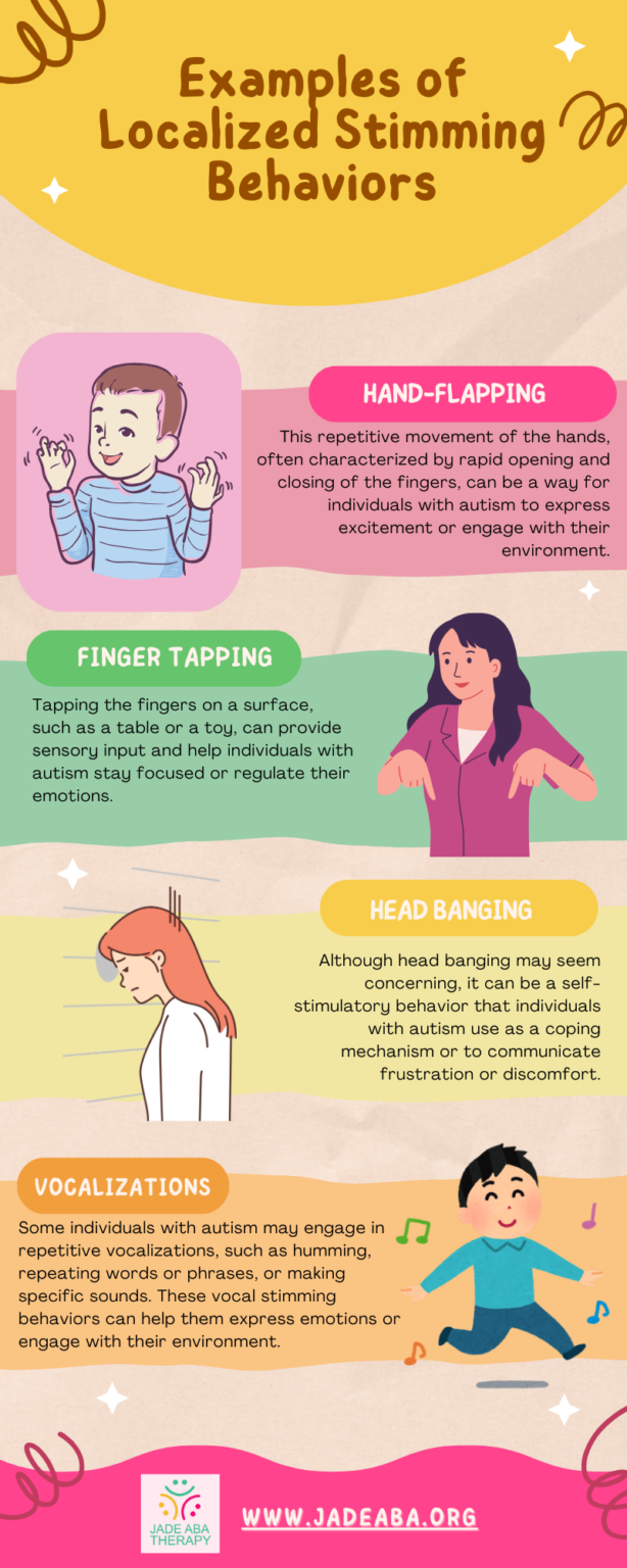 Types of Stimming Autism - JADE ABA
