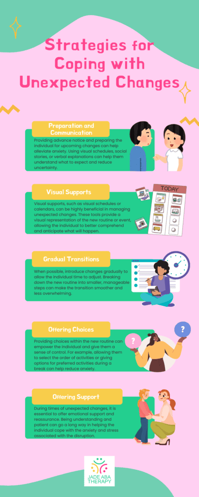 Autism Change in Routine: An Overview - JADE ABA
