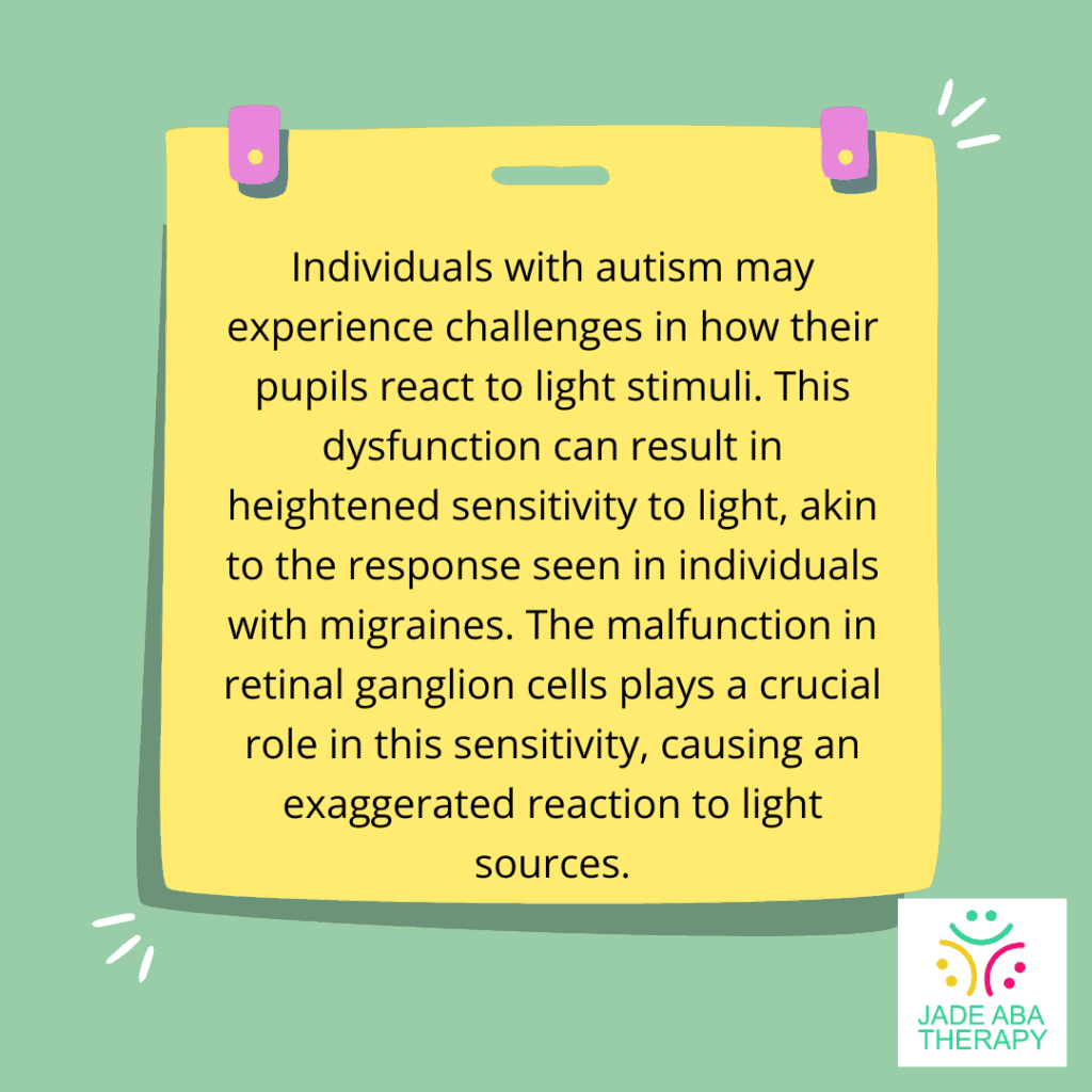 Is Sensitivity to Light a Sign of Autism? - JADE ABA
