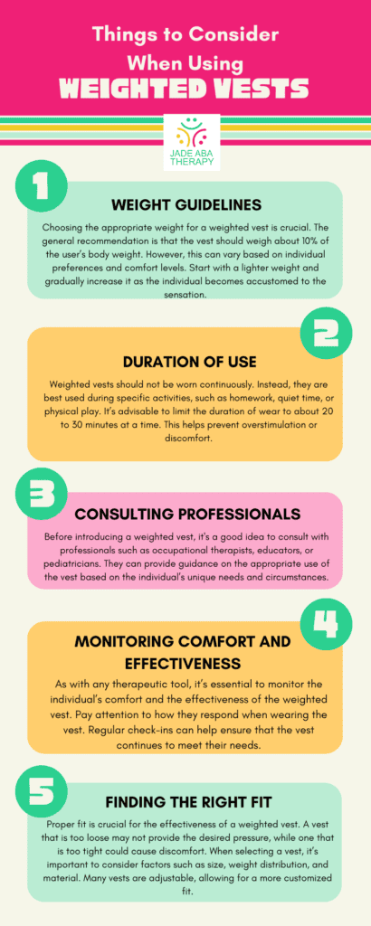 Discover the Benefits of Weighted Vests for Autism - JADE ABA