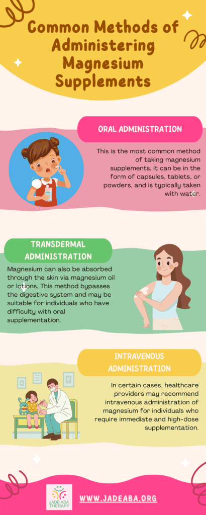 Which Magnesium is Best for Autism? - JADE ABA
