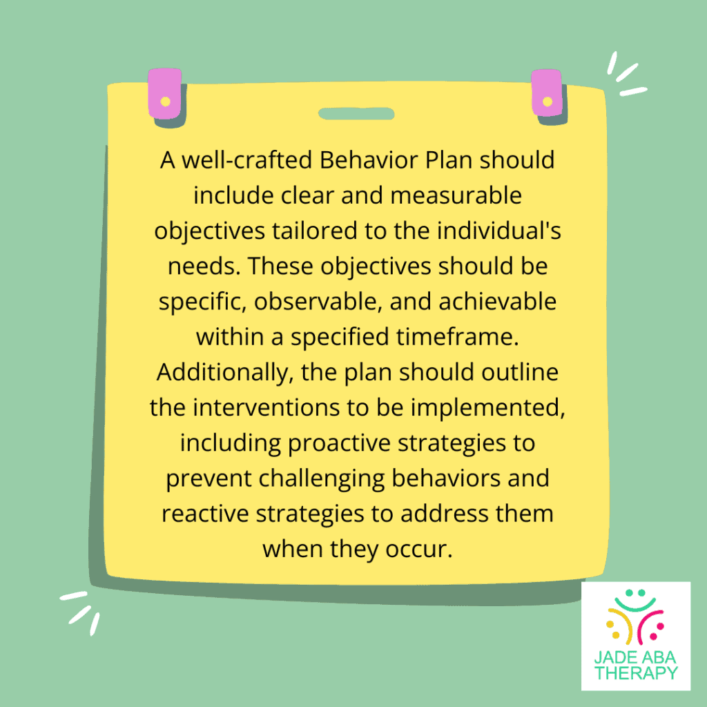 Understanding the Importance of a Behavior Intervention Plan - JADE ABA