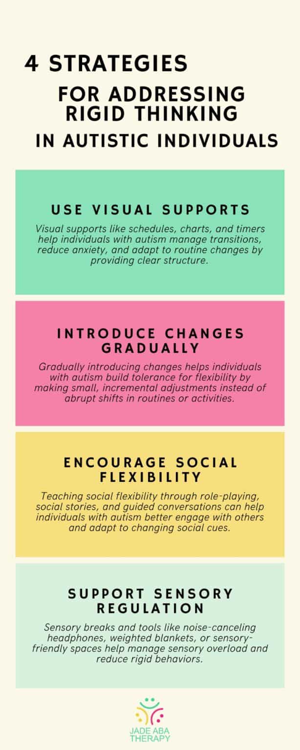 Addressing 4 Examples of Rigid Thinking in Autism - JADE ABA