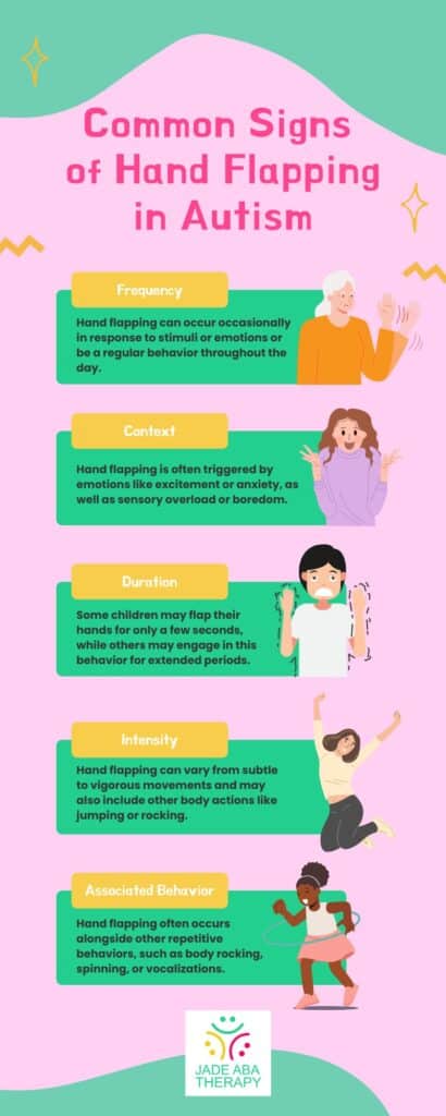 Why Does Hand Flapping Happen in Autism - JADE ABA