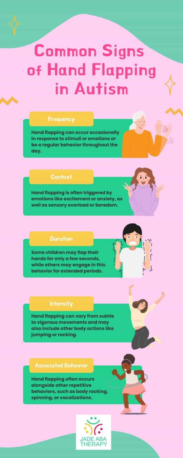 Why Does Hand Flapping Happen in Autism - JADE ABA