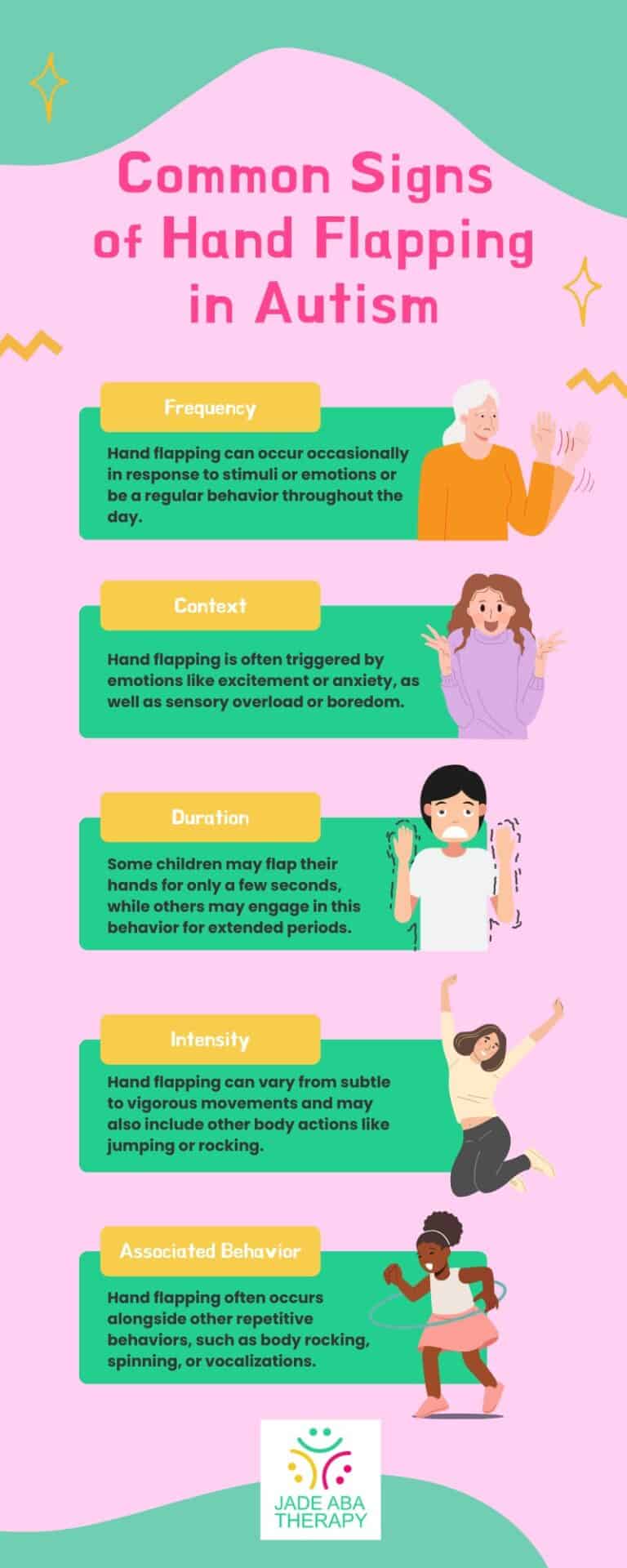 Why Does Hand Flapping Happen in Autism - JADE ABA