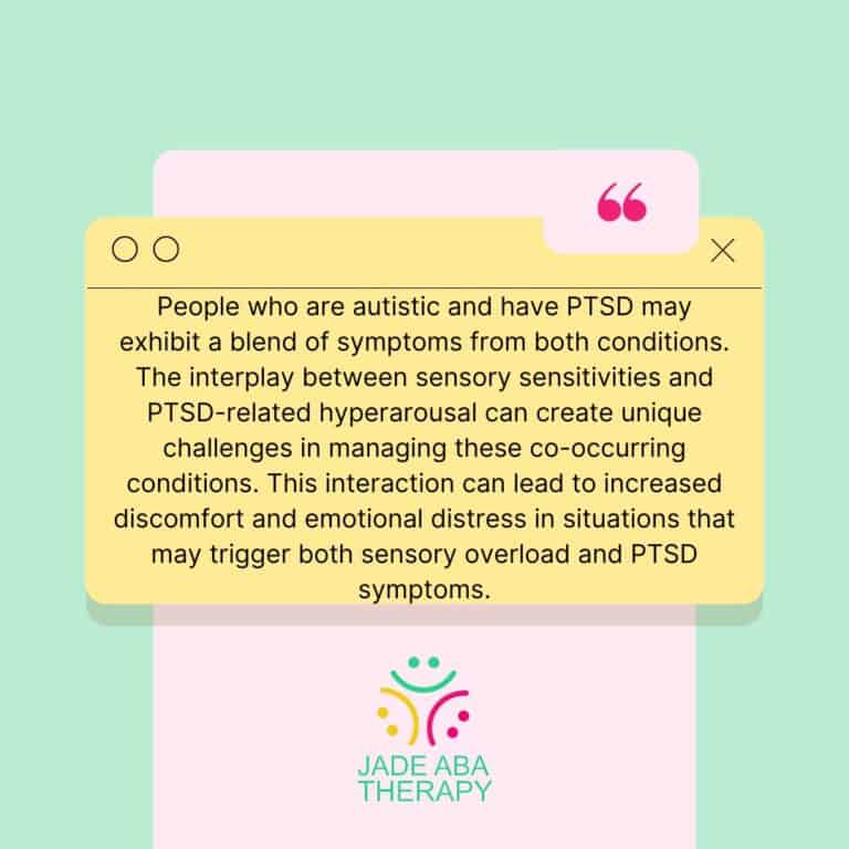 The Connection Between PTSD and Autism Spectrum Disorder - JADE ABA