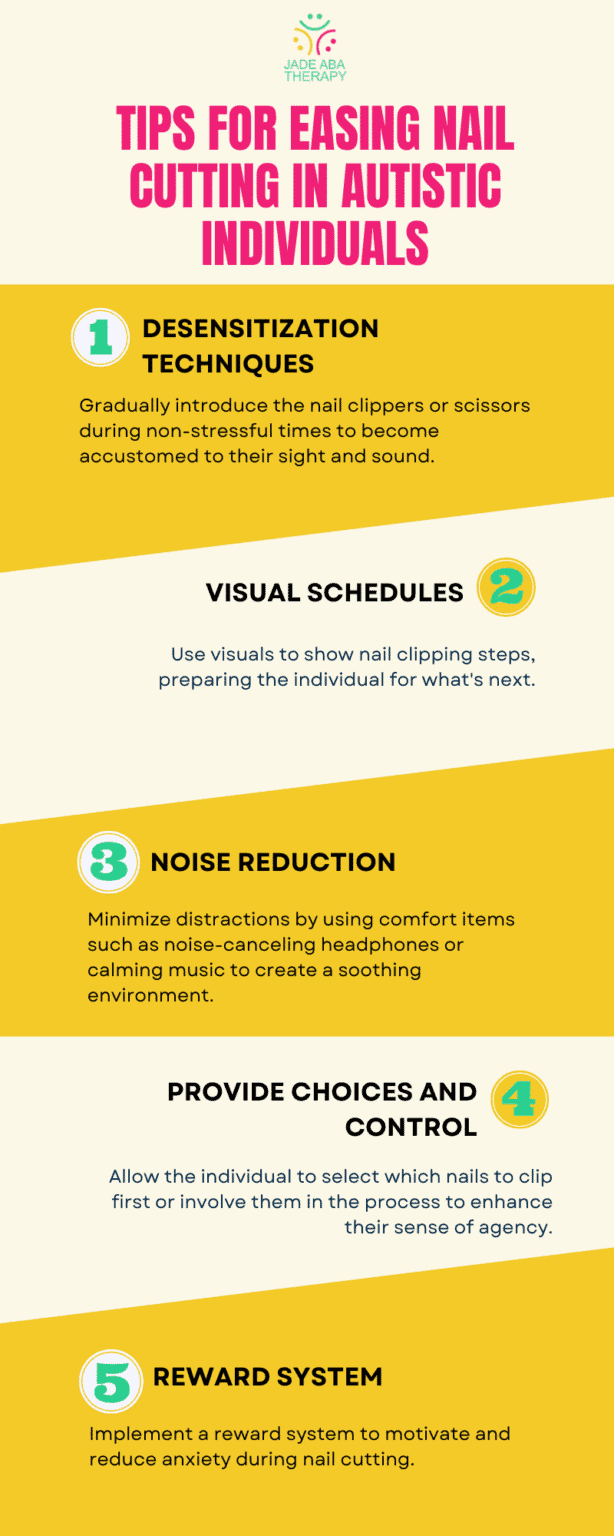 Nail Cutting Tips for Kids with Autism - JADE ABA