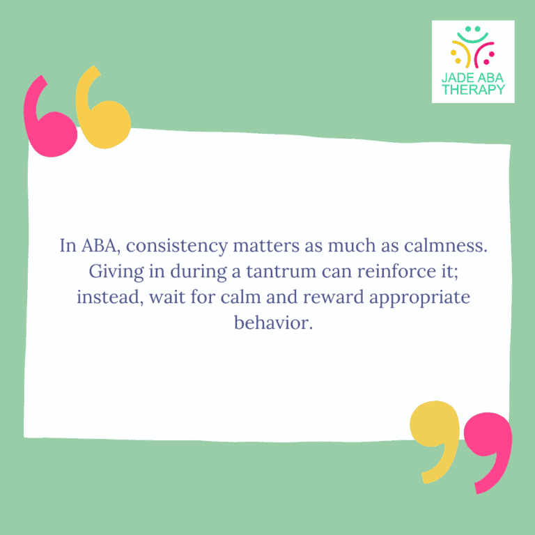 Tips for Managing Tantrums in Autistic Children - JADE ABA